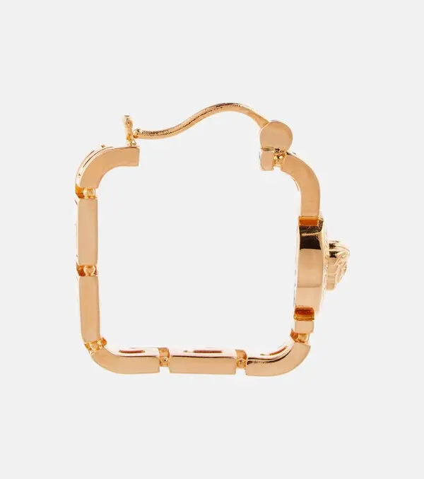 Versace Greca Hoop Earrings