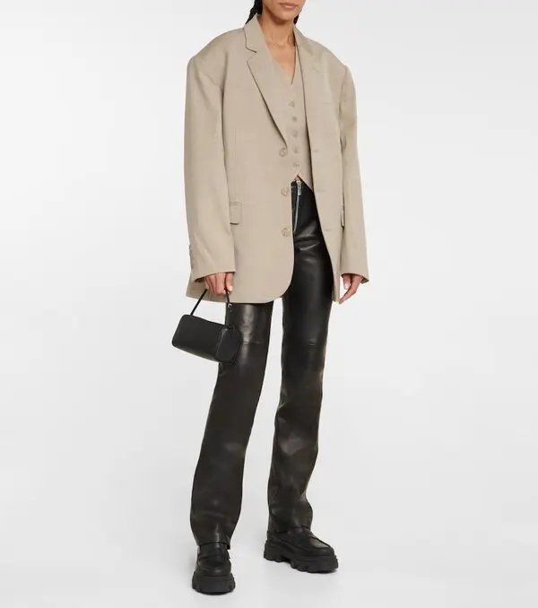 THE FRANKIE SHOP Gelso Vest - Beige