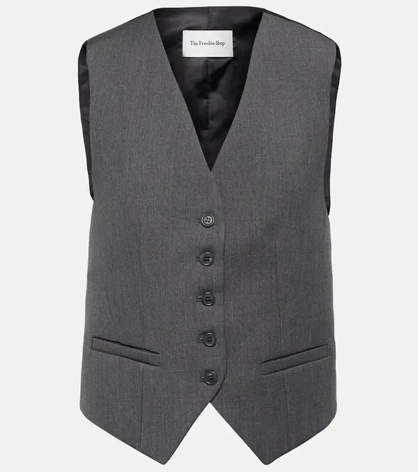 THE FRANKIE SHOP Gelso Vest - Grey