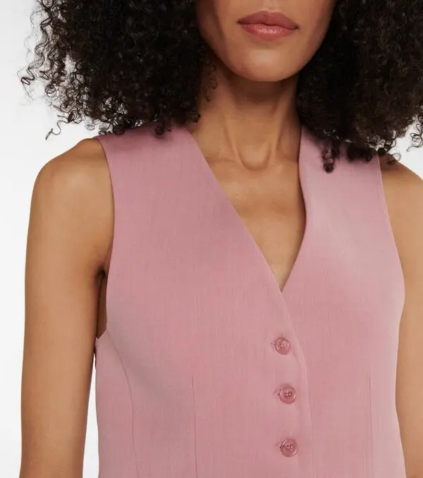 THE FRANKIE SHOP Gelso Vest - Pink