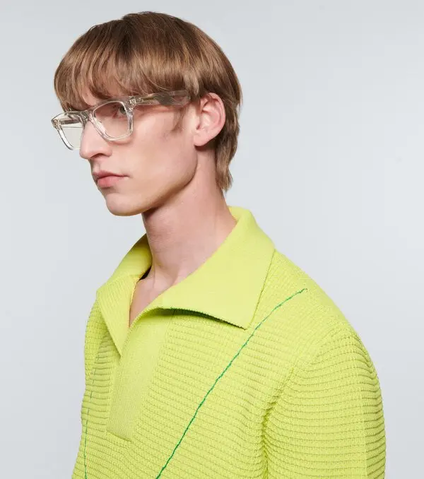 Bottega Veneta Square Frame Glasses