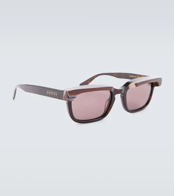 Gucci Rectangle Frame Sunglasses