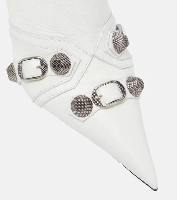 Balenciaga Cagole Knee-high Leather Boots