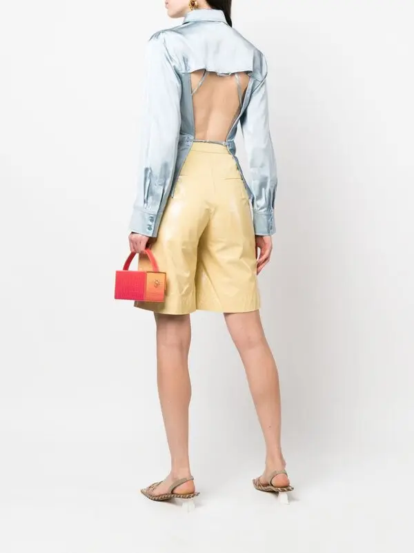 Jacquemus La Chemise Metalo Shirt - Blue
