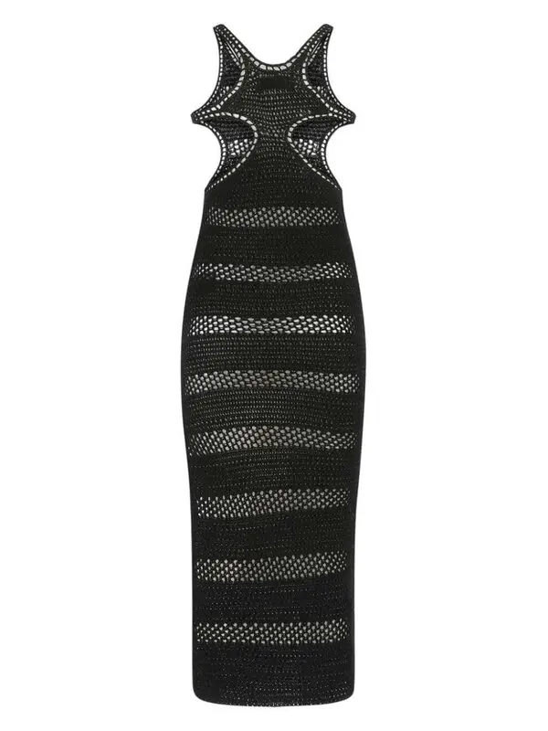 saint laurent crochet dress Crochet Fashion Moments for Summer Outfits