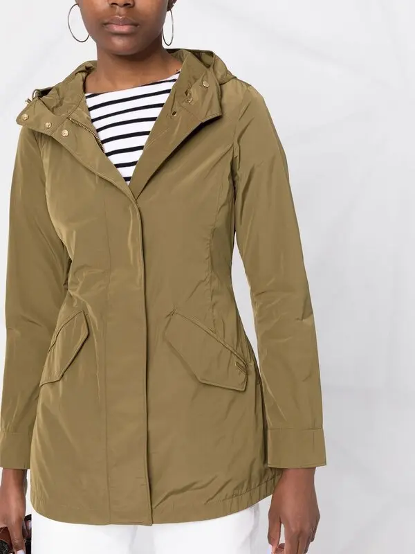 Woolrich Fitted Hooded Jacket
