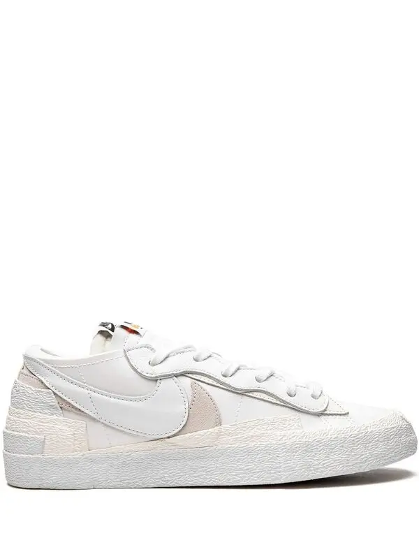 Nike X Sacai Blazer Low Patent Leather Sneakers