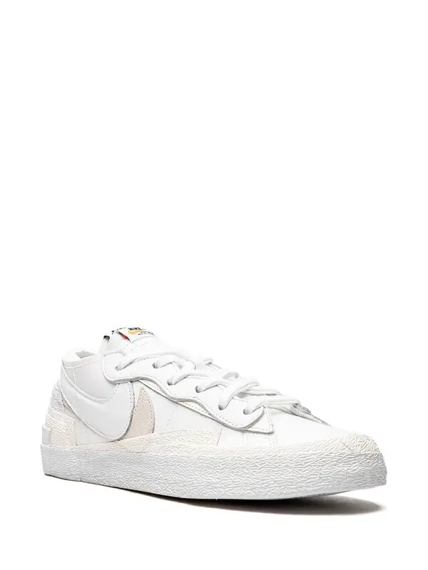 Nike X Sacai Blazer Low Patent Leather Sneakers
