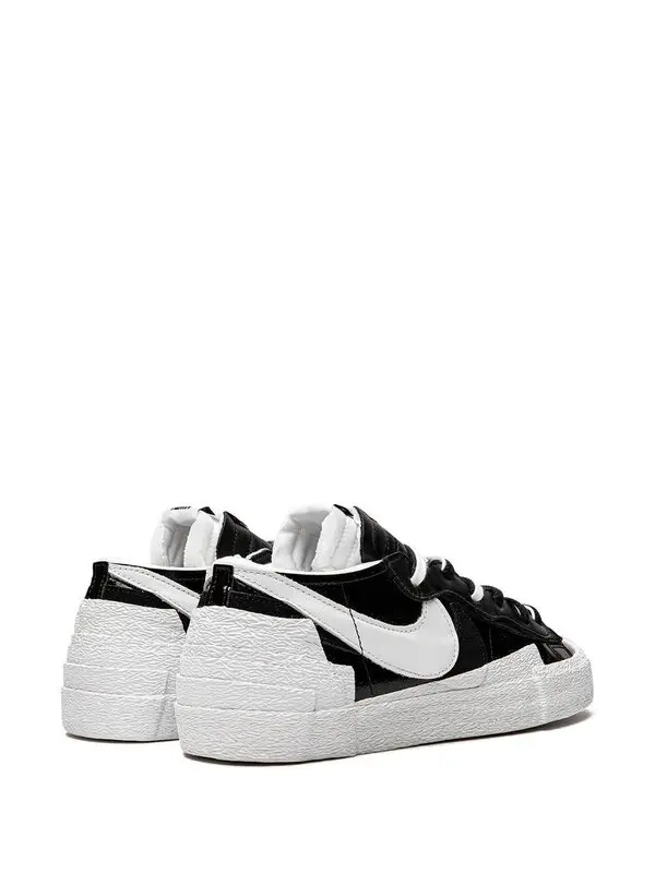 Nike X Sacai Blazer Low Patent Leather Sneakers