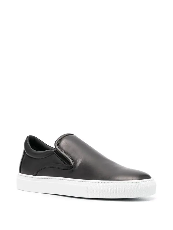 SCAROSSO Filippo Slip-on Sneakers - Black