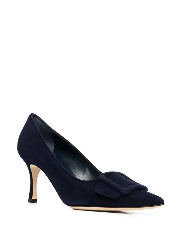 Manolo Blahnik Maysale Velvet 70mm Pumps