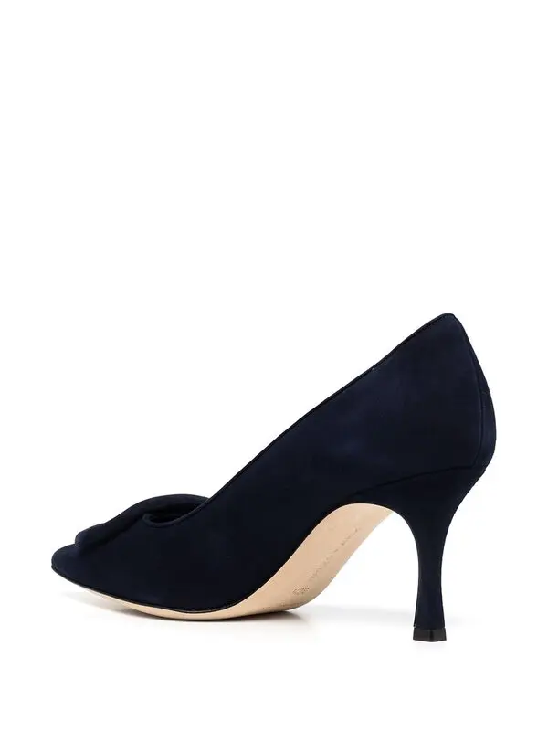 Manolo Blahnik Maysale Velvet 70mm Pumps