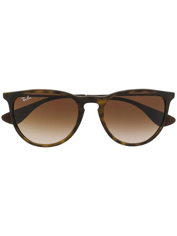 Ray-ban Round Frame Sunglasses - Brown