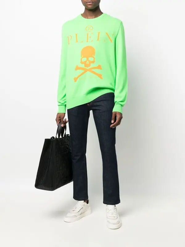 Philipp Plein Skull Cashmere Jumper
