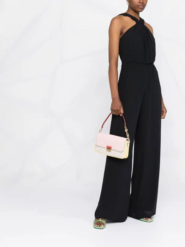 Michael Kors Bradshaw Logo-print Shoulder Bag - Neutrals