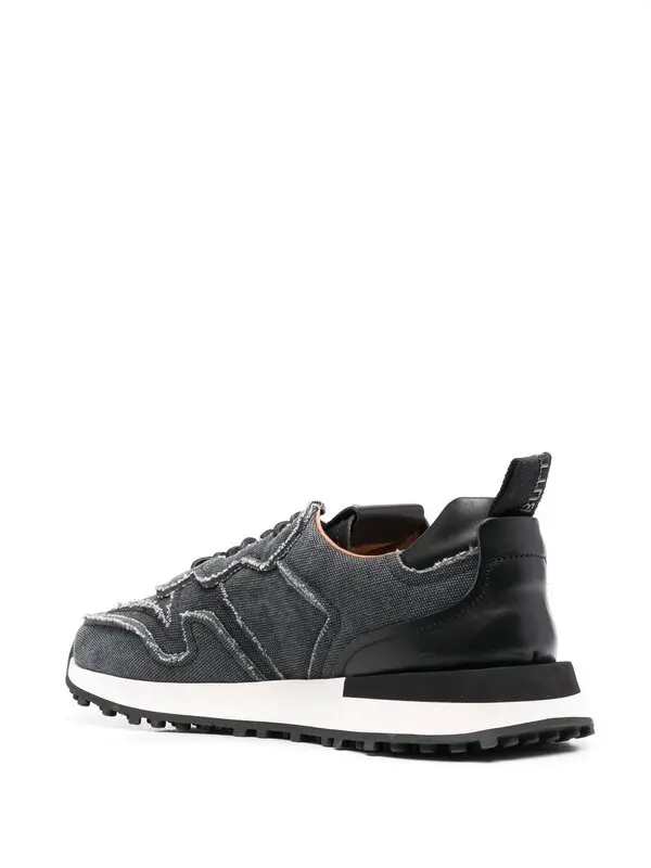 BUTTERO® Panelled Low-top Sneakers - Grey