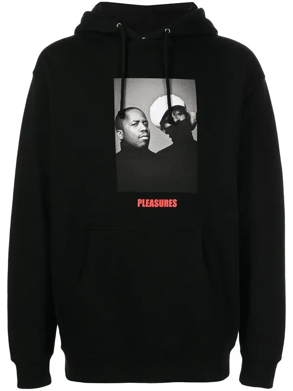 PLEASURES Graphic-print Oversized Hoodie