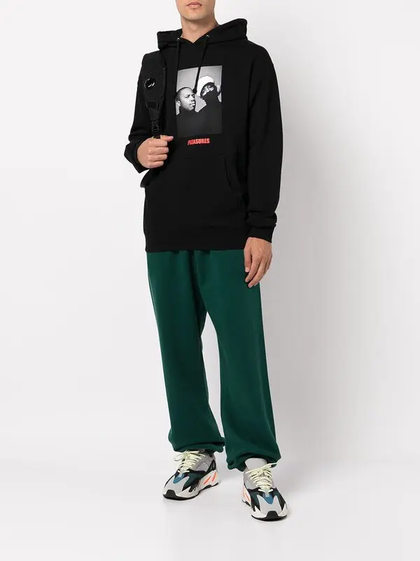 PLEASURES Graphic-print Oversized Hoodie