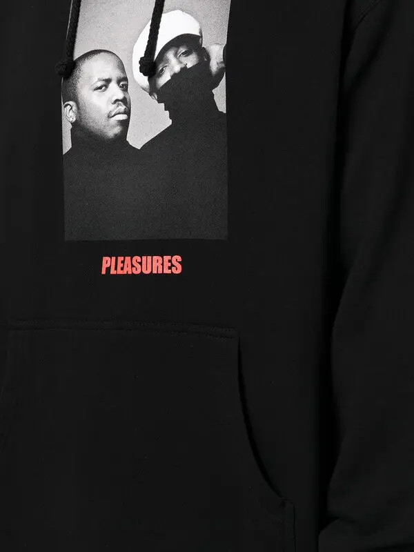 PLEASURES Graphic-print Oversized Hoodie
