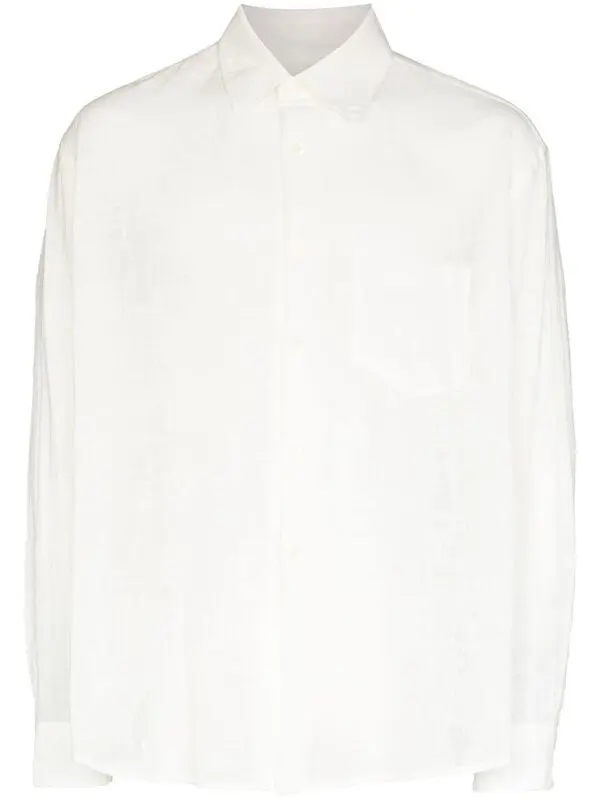 Our Legacy Button-front Long-sleeve Shirt