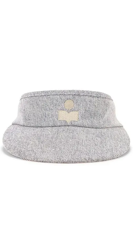 Isabel Marant Tyry Visor In Baby Blue In Light Blue - 50  display picture 3