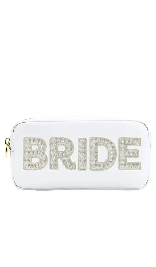 Stoney Clover Lane Bride Small Pouch - Blanc