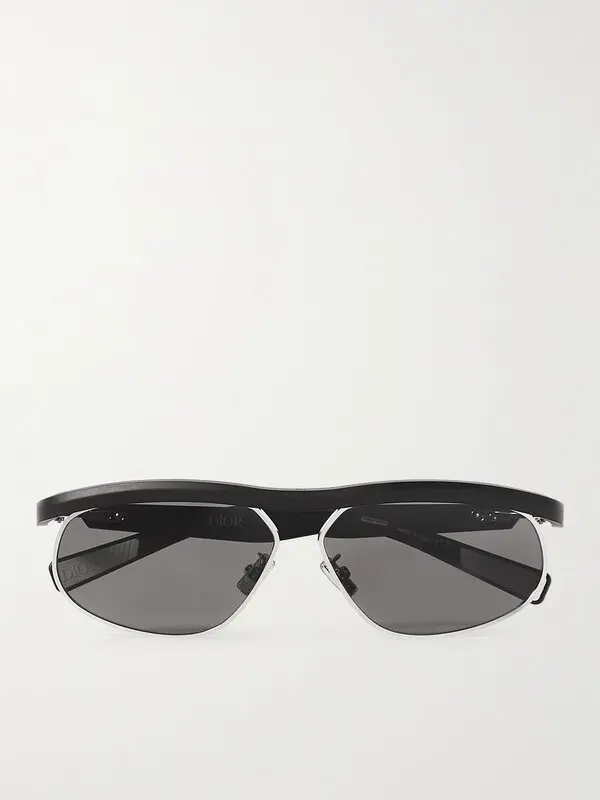 Dior Diorider S1u Oval Sunglasses - Black