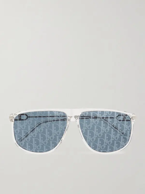 Dior Cd Link S2u D-frame Sunglasses - Silver