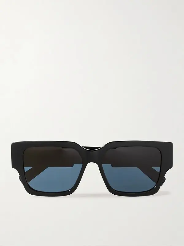 Dior Cd Su Square-frame Sunglasses - Black