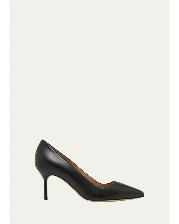 Manolo Blahnik Bb 70mm Stiletto Pumps - Black