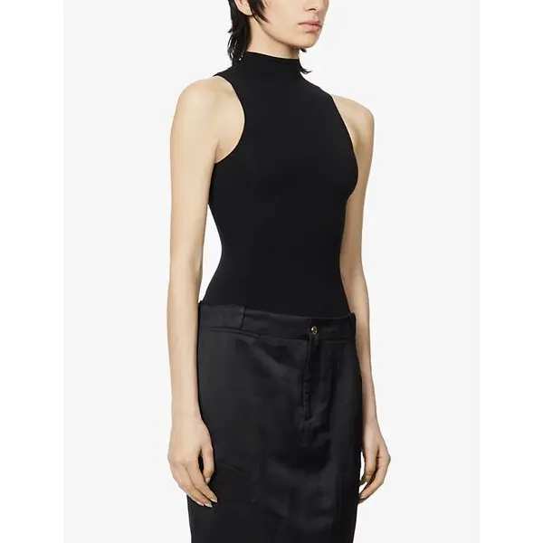 Commando Ballet Turtleneck Body - Black