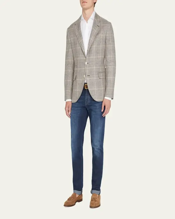 Brunello Cucinelli 5-pocket Denim Jeans - Dark Wash Denim