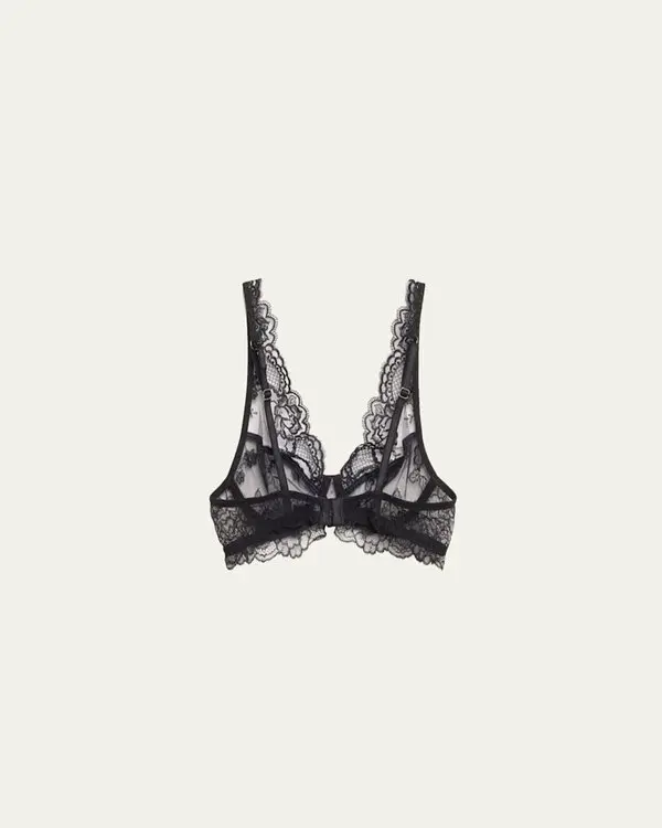 Lise Charmel Sublime En Dentelle Lace Push-up Bra - No/noir