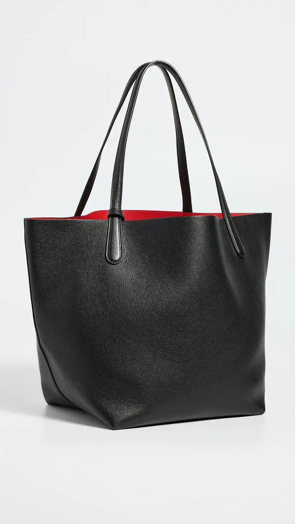 MANSUR GAVRIEL Everyday Soft Tote - Black/flamma