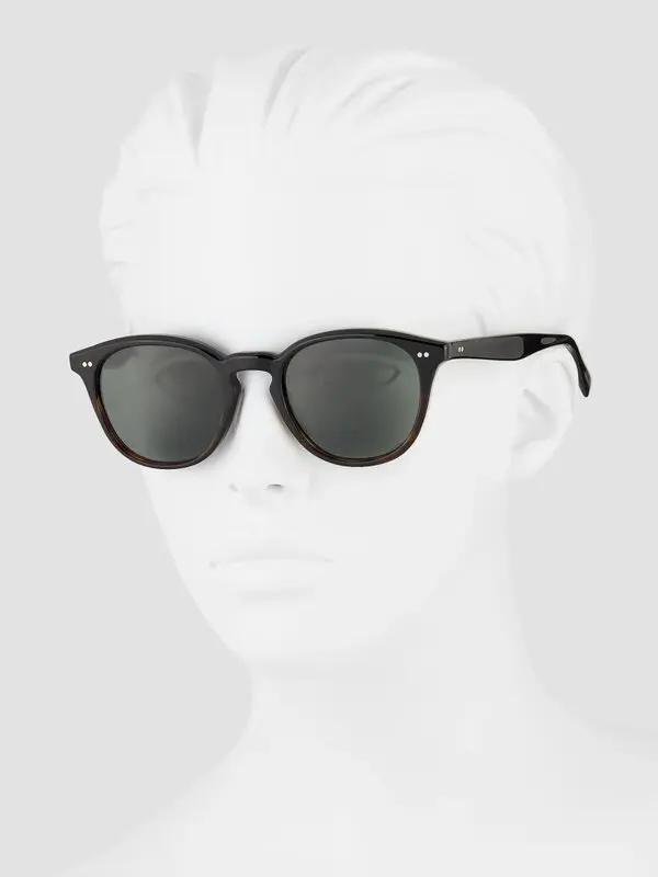 Oliver Spencer Desmon 50mm Pantos Sunglasses - Black