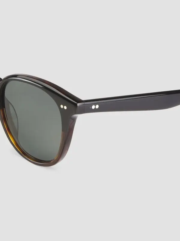 Oliver Spencer Desmon 50mm Pantos Sunglasses - Black