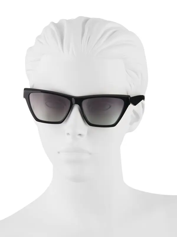 Saint Laurent 58mm Oversized Cat-eye Sunglasses