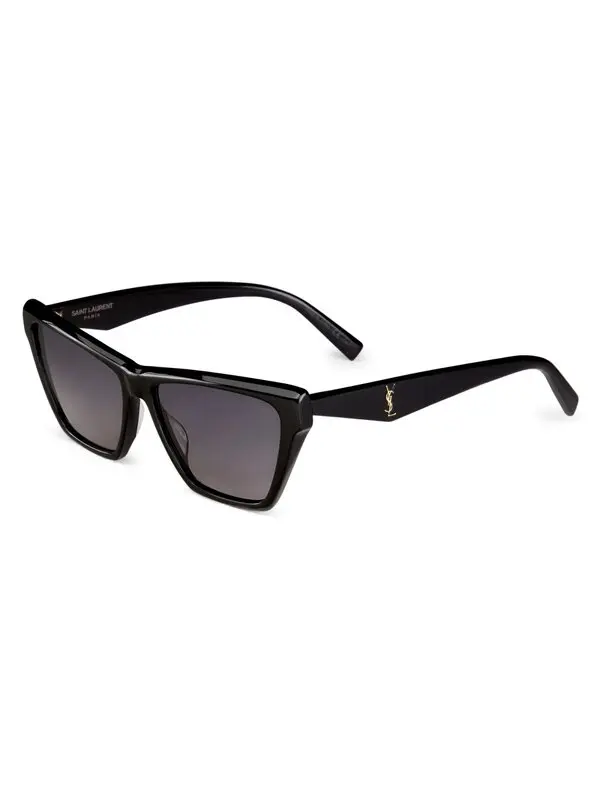 Saint Laurent 58mm Oversized Cat-eye Sunglasses