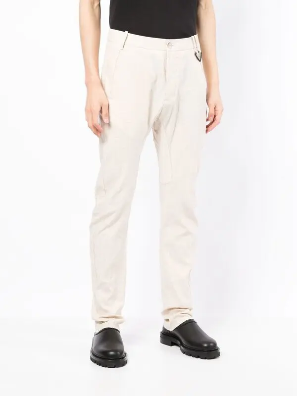 Masnada Pinstripe Slim-cut Chinos