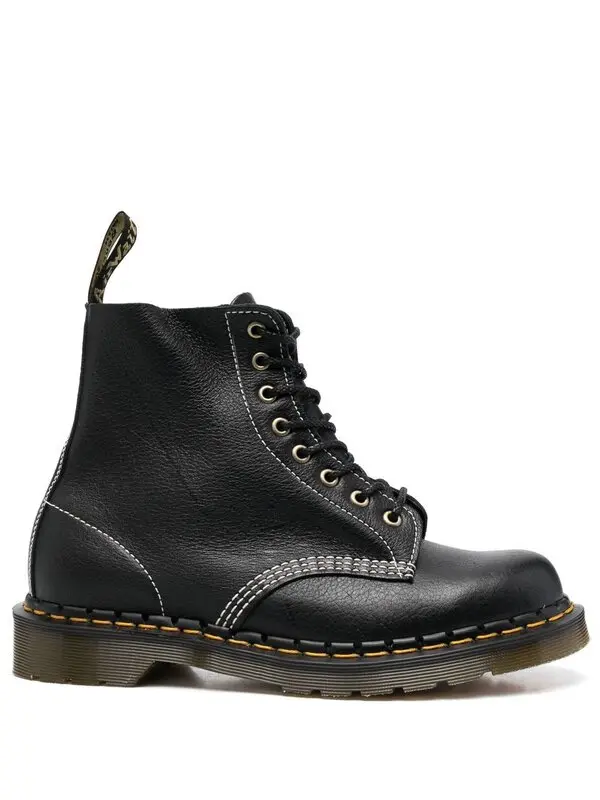 Dr. Martens 1460 Kudo Ankle Boots - Black