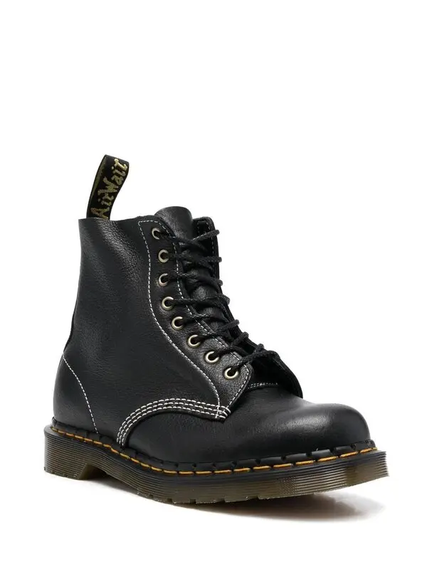 Dr. Martens 1460 Kudo Ankle Boots - Black