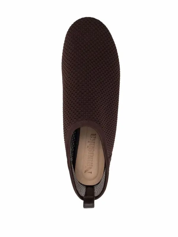 Nanushka Mesh-knit Loafers