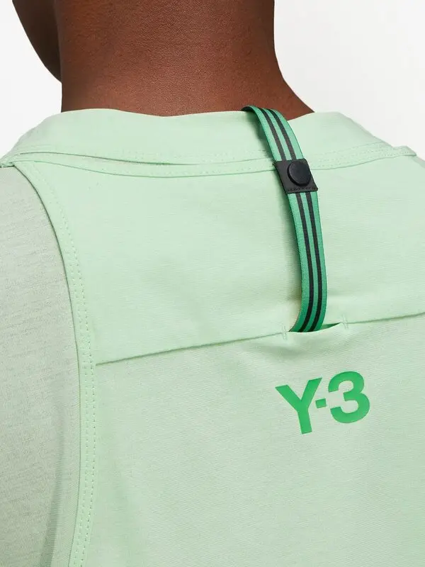 Y3 Asymmetric Layered T-shirt