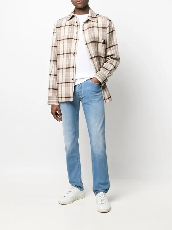 JAMES PERSE Short-sleeve Cotton T-shirt - White