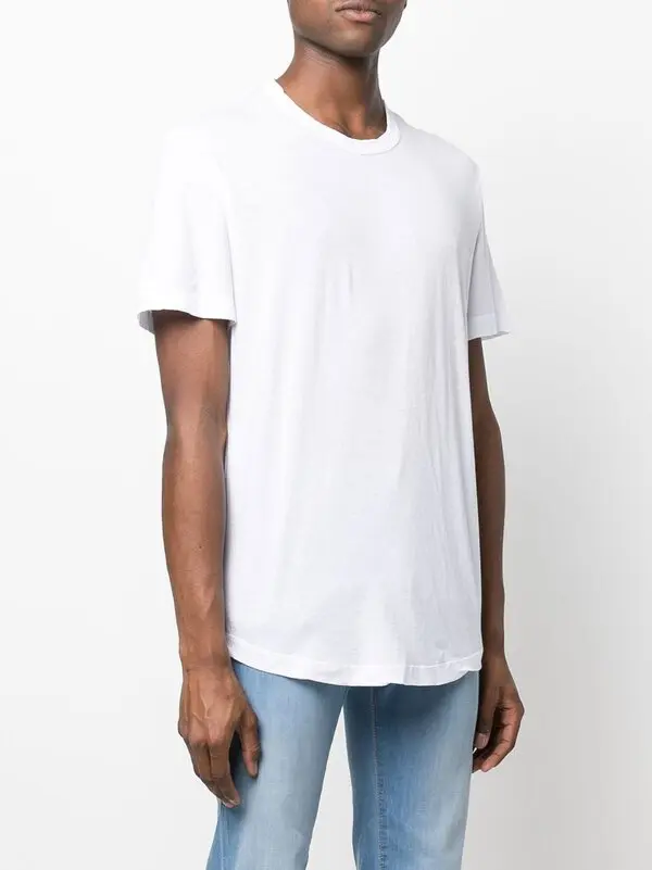 JAMES PERSE Short-sleeve Cotton T-shirt - White