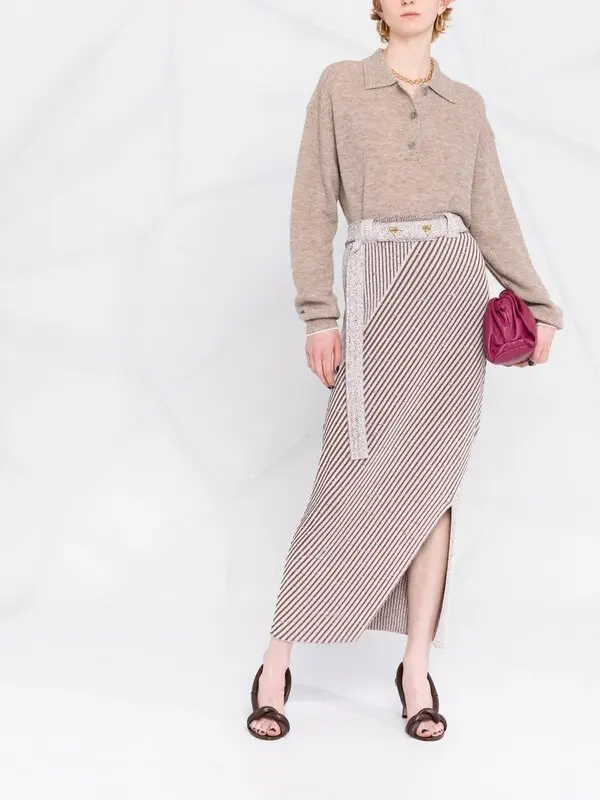 AERON High Waist Mid-length Skirt