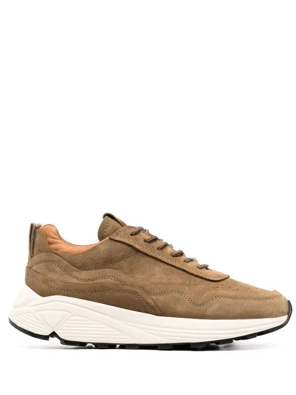 BUTTERO® Suede Trainers - Neutrals