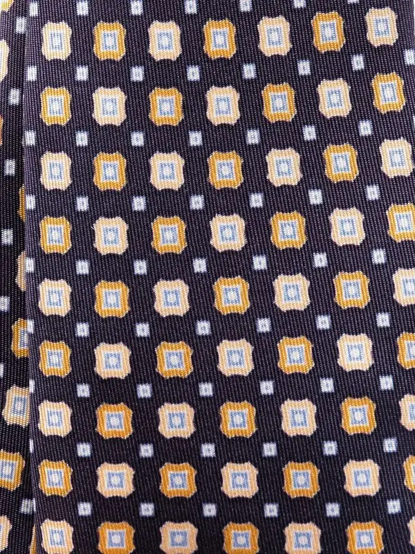 Church's Graphic-print Silk Tie - Blue