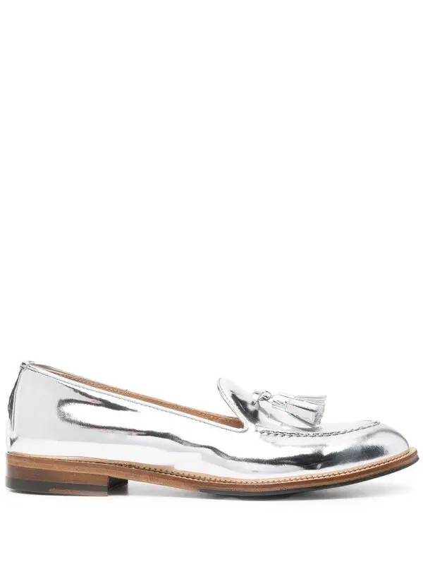 SCAROSSO Sienna Patent Leather Loafers