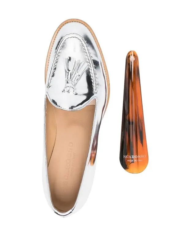 SCAROSSO Sienna Patent Leather Loafers